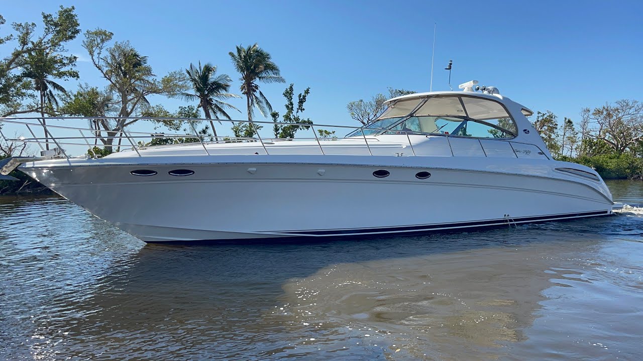 2003 55 Sea Ray Sundancer @yachtbrokerbrandon - YouTube