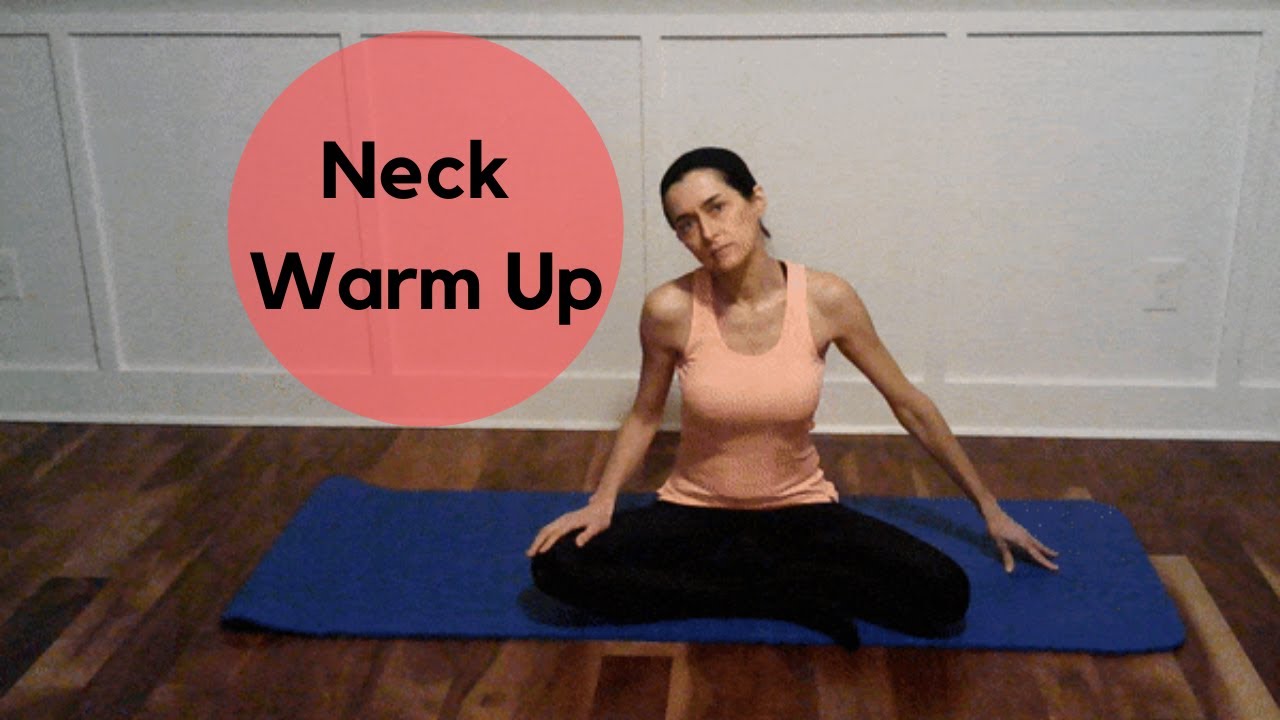 Neck Stretch Warm Up Exercise - YouTube