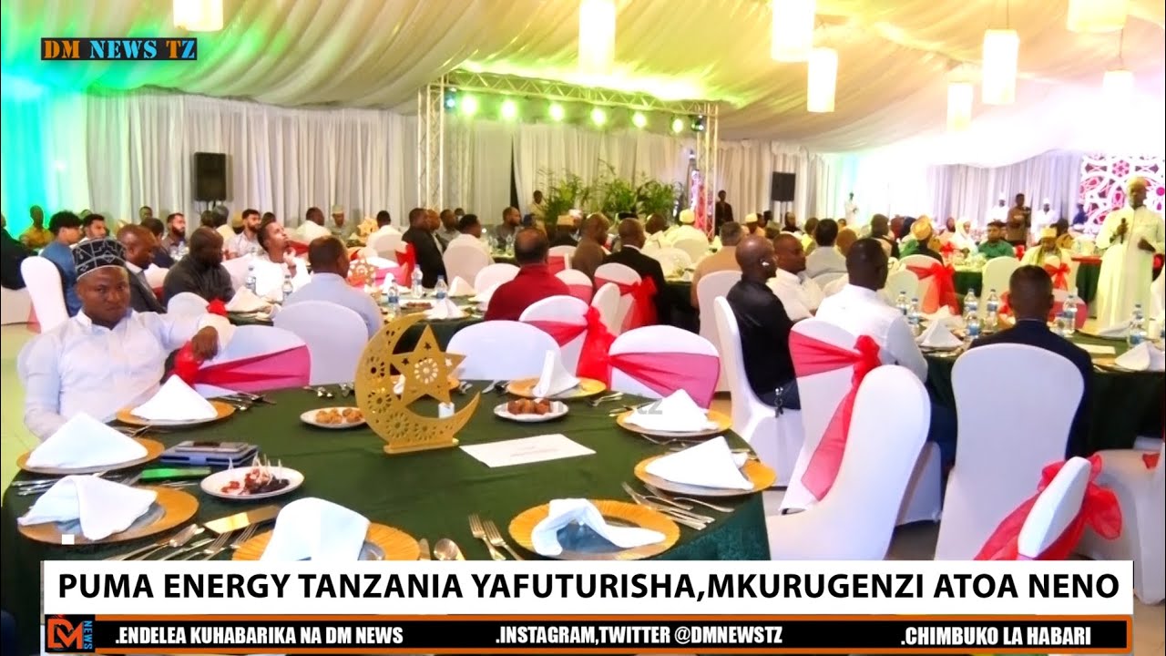 PUMA ENERGY TANZANIA YAFUTURISHA, MKURUGENZI MKUU ATOA NENO - YouTube