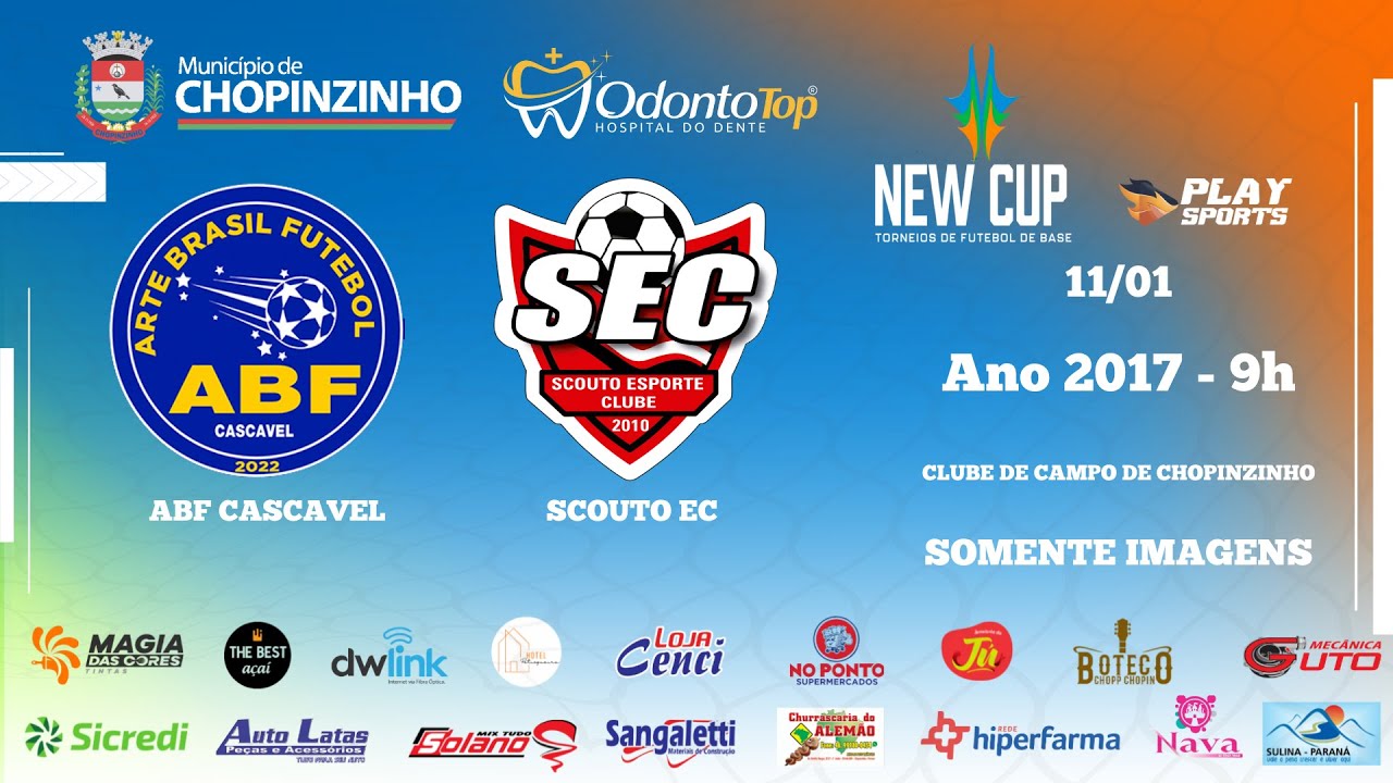 NEW CUP AO VIVO | ABF CASCAVEL X SCOUTO EC | ANO 2017 | SÓ IMAGENS ...