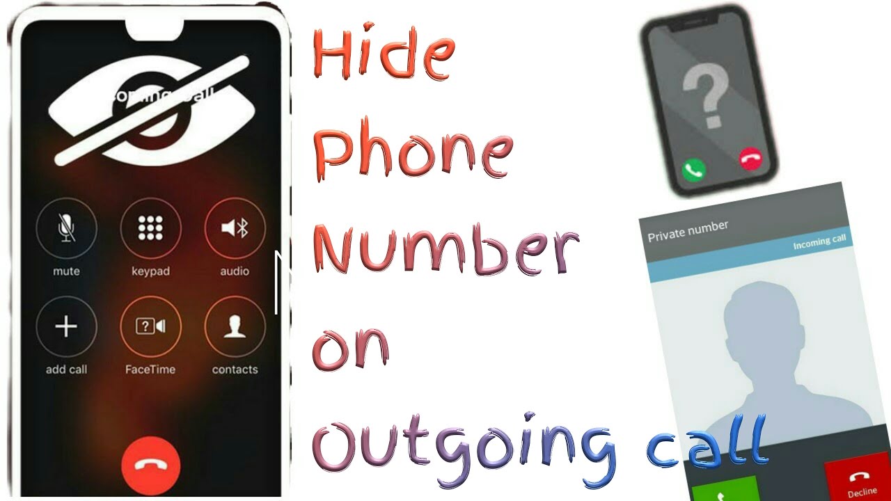 How to hide phone number for outgoing call | call anyone without ...