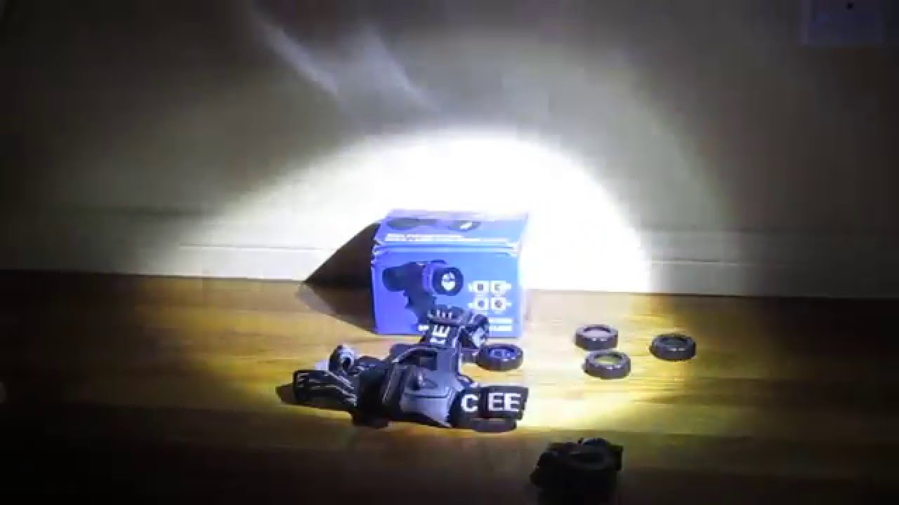 LighTake Multi-functional Q8 LED Headlamp---Have a Look - YouTube