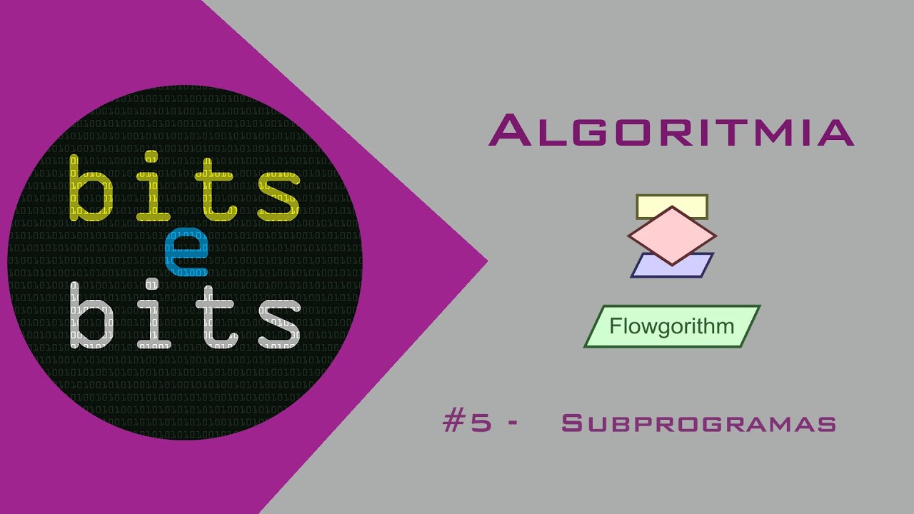 Aula 5 - Algoritmia - Flowgorithm Subprogramas - YouTube