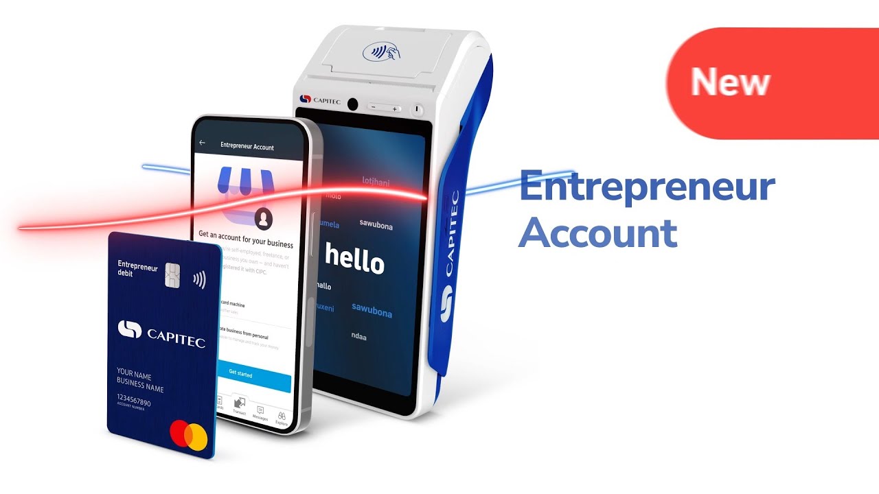 Capitec | Entrepreneur Account | How to open an account - YouTube