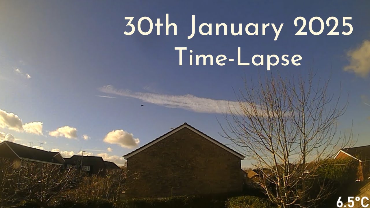 30 January 2025 Time-Lapse - YouTube