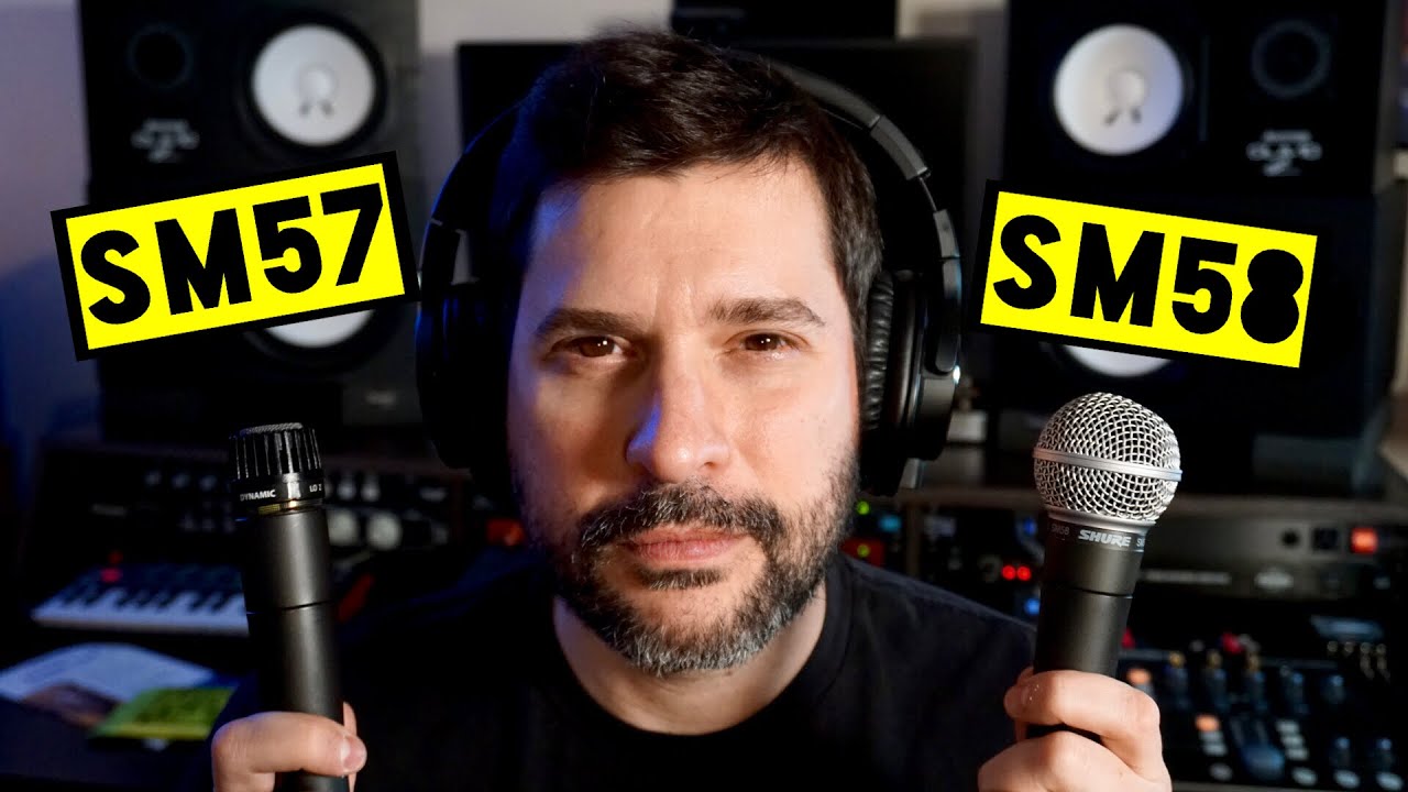 Shure SM57 vs SM58 - REVIEW - YouTube