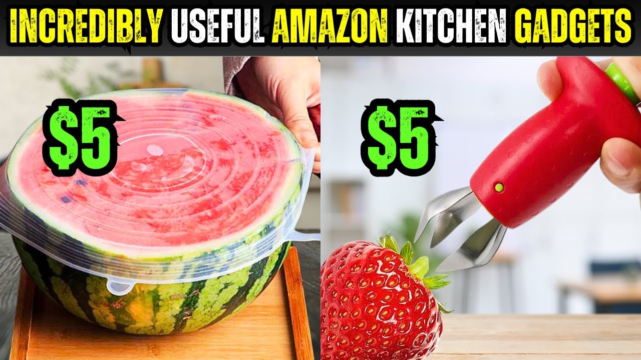 10 Incredibly Useful Amazon Kitchen Gadgets Under $5 - YouTube