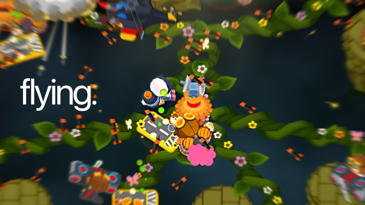 FLYING TOWERS IN MONKEY GAME??? - YouTube