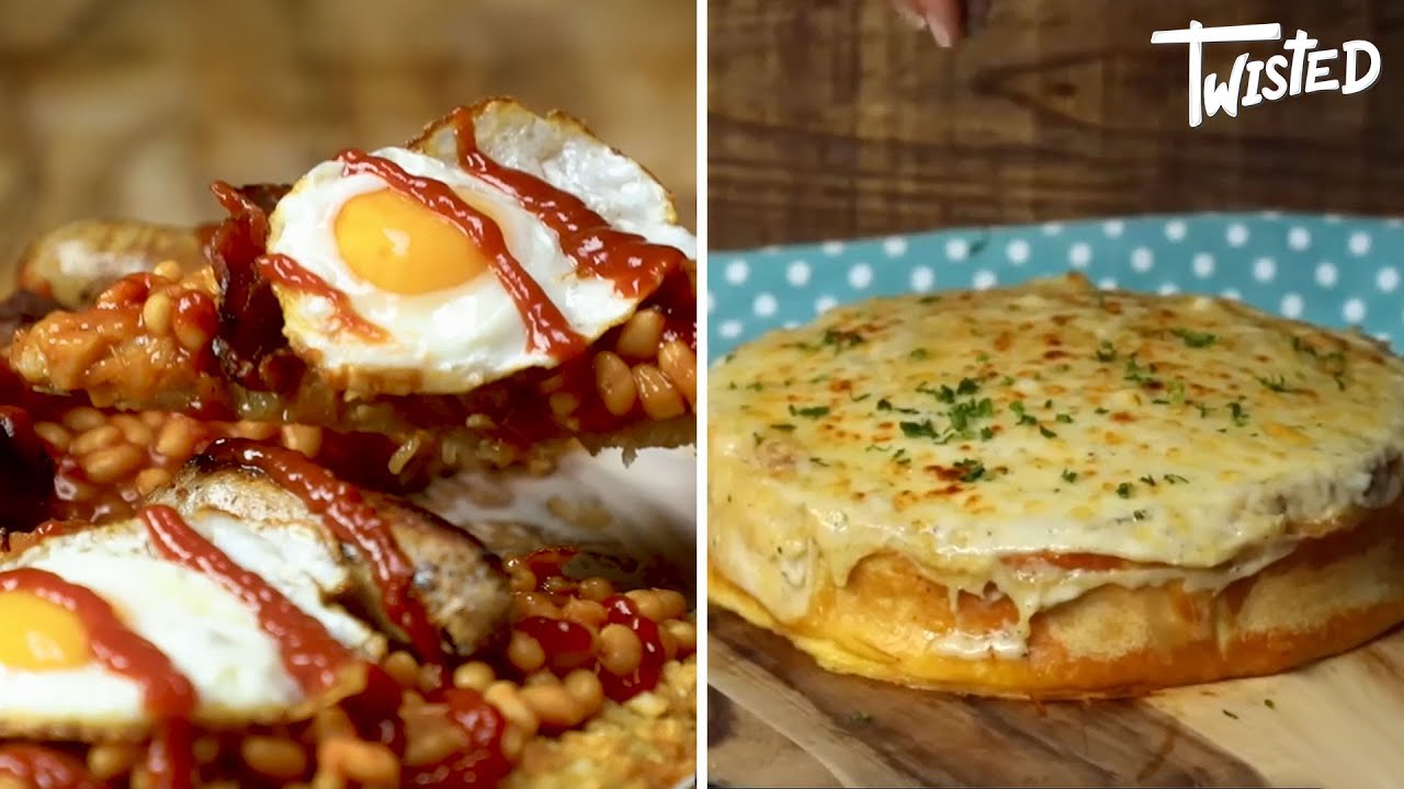 Ultimate Hashbrown Full English Breakfast Extravaganza | Crispy ...