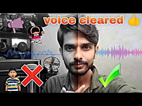 how to clear recording voice😲 | enhance voice for YouTube - YouTube