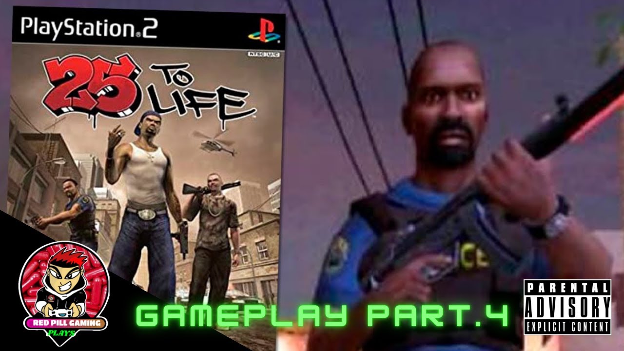 Red pill gaming plays with rage- 25 to Life Gameplay 4 final ending ps2 ...