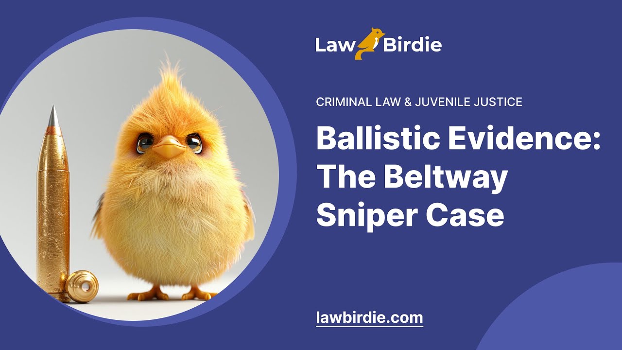 Ballistic Evidence: The Beltway Sniper Case - Essay Example - YouTube