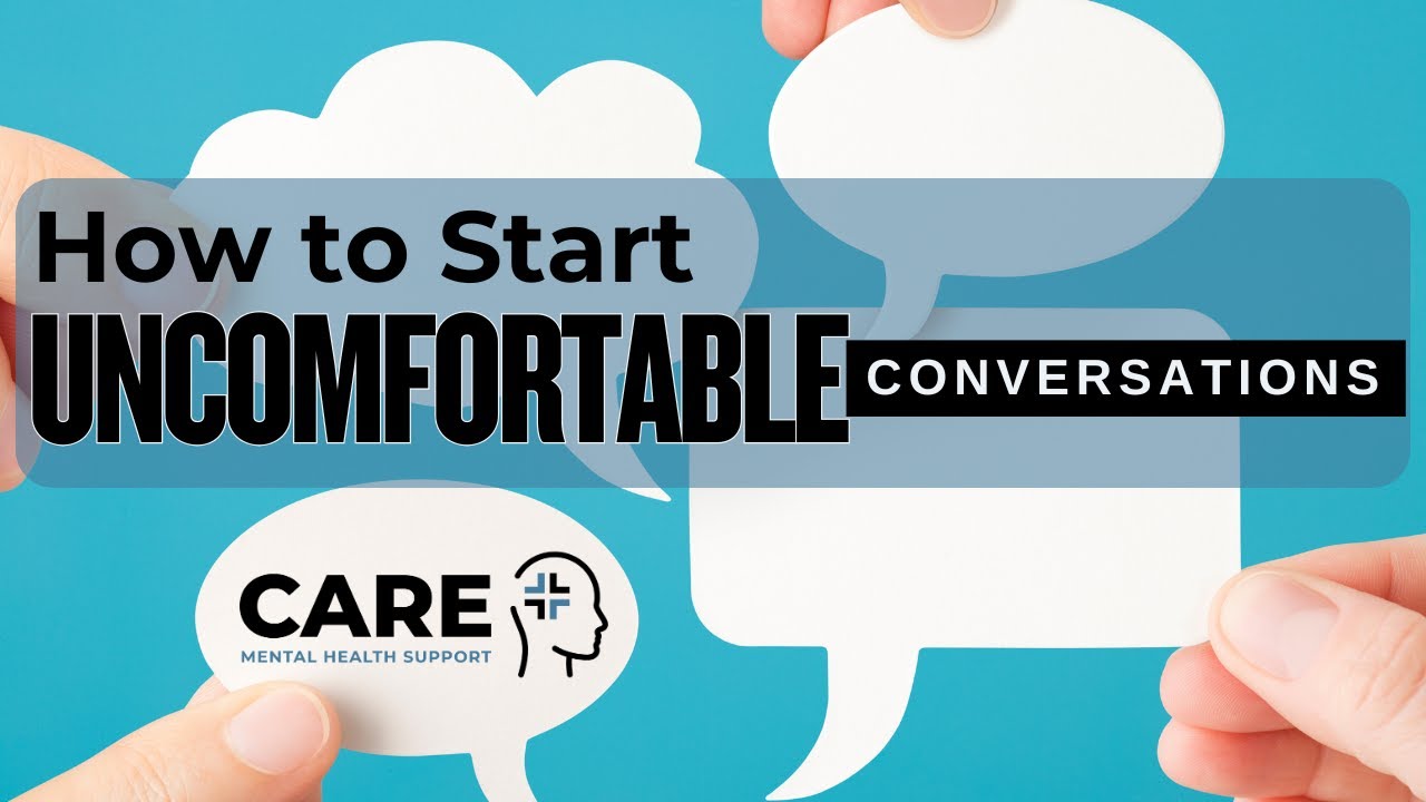 How to start an uncomfortable conversation - YouTube