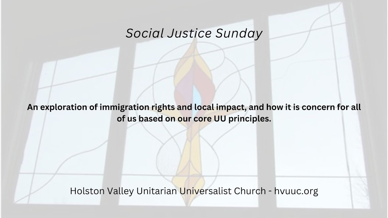 Social Justice Sunday : February 1, 2026 - YouTube
