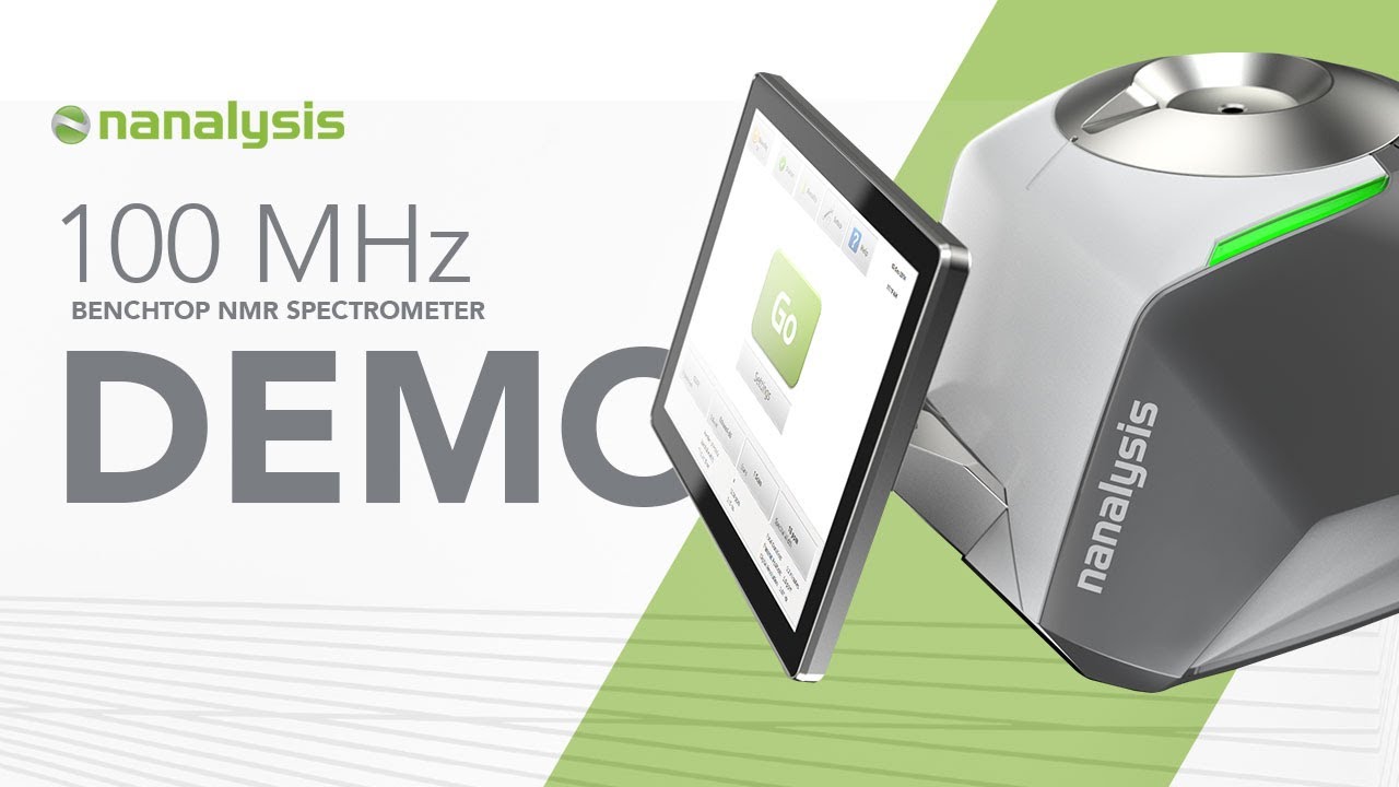 A Quick Look At the 100 MHz Benchtop NMR In Action - YouTube