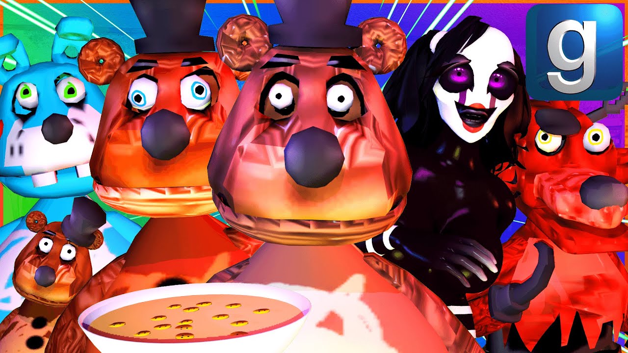 Gmod FNAF | The Fred Virus 2! - YouTube