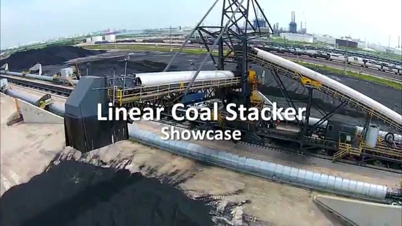 BRUKS - Deepwater Terminal Coal Stacker Showcase Video - YouTube