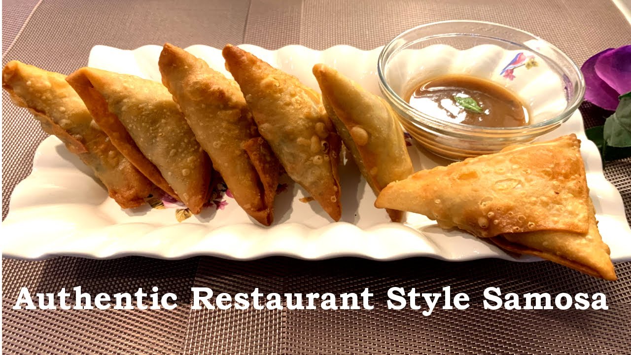Authentic Restaurant Style Samosa | পারফেক্ট হোটেল স্টাইল মচমচে সমোসা ...