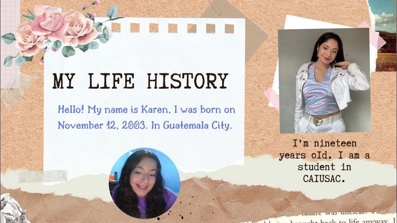 MY LIFE HISTORY - YouTube