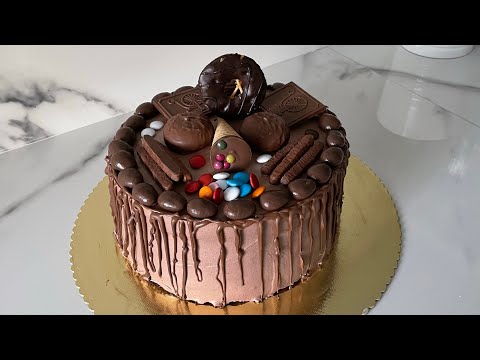 BU PASTAYI HERKES HAZIR ZANNETTİ 😅EVDE DOĞUM GÜNÜ PASTASI YAPMAK İSTERMİSİNİZ 📣📣