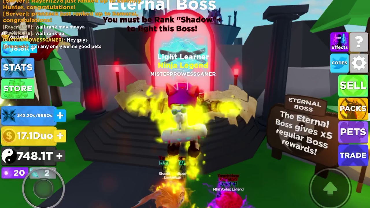 ROBLOX Ninja Legends | NEW secret crystal and code?! | Ninja Legends #1 ...