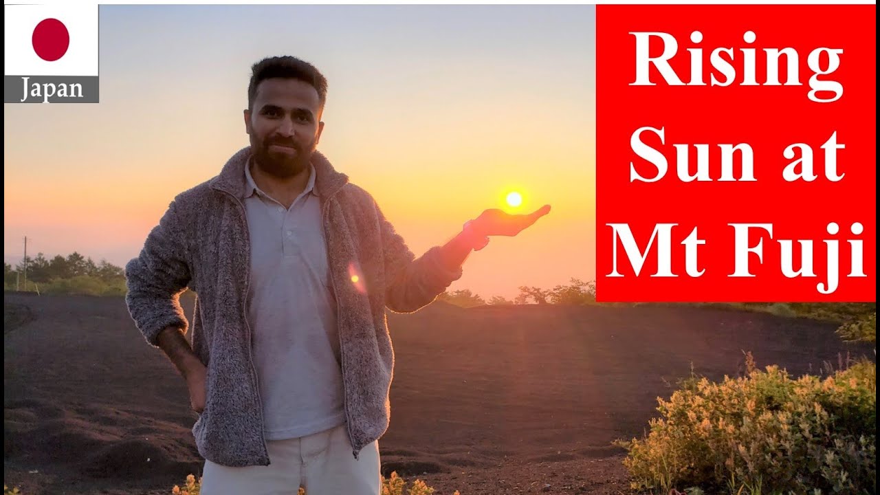 First Experience of Rising Sun on Mount Fuji | JAPAN: Land of the ...