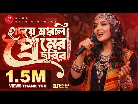 হৃদয়ে মারলি প্রেমের ছুরিরে | Shur Studio Bangla | DJ Remix | New Bangla Song 2026 | Full Music
