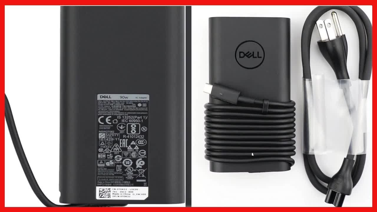 Great product - Dell LA90PM170 USB-C AC Adapter TDK33 0TDK33 20v/12v/9V ...