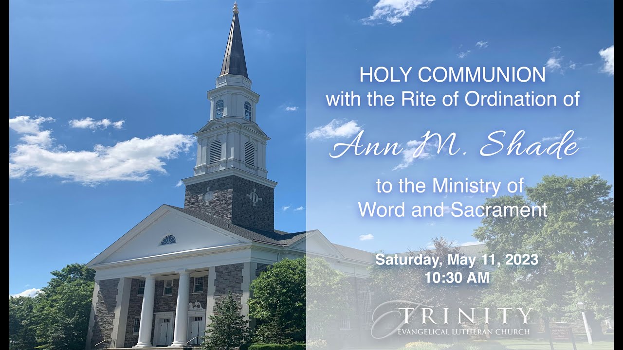 Ordination of Ann Margaret Shade - YouTube