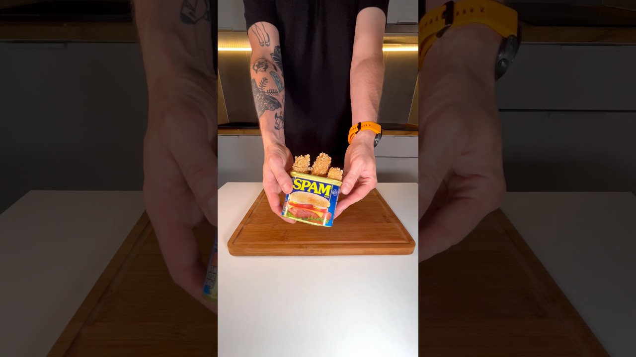 Szynka konserwowa w panierce panko / spam panko fries 🍟 🏻 #spam # ...