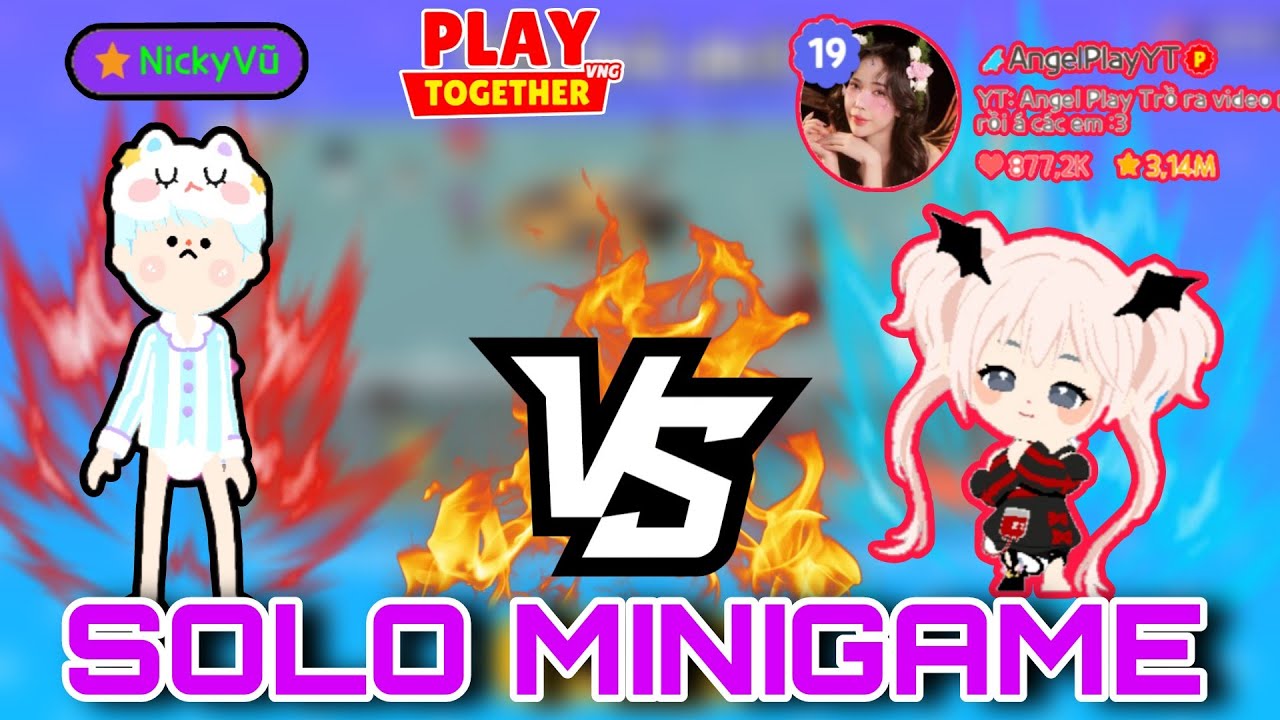 Play Together | Angel solo minigame cùng Nicky Vuc và cái kết... - YouTube
