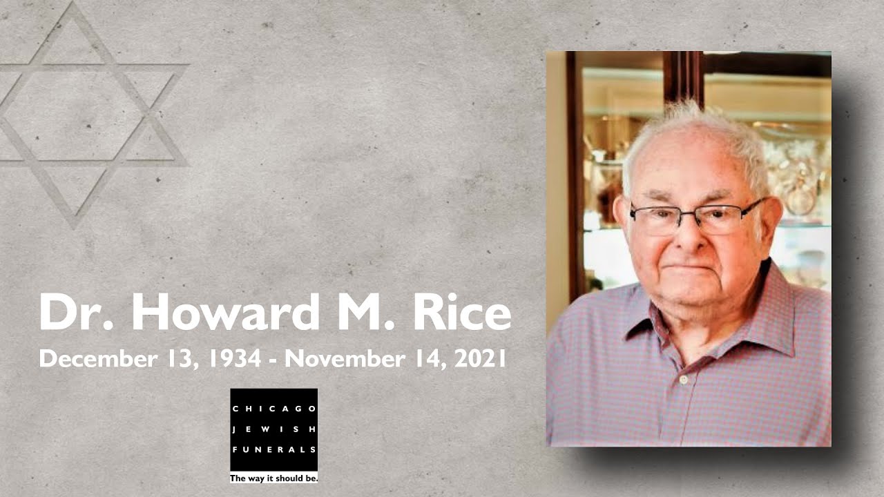Dr Howard M Rice - YouTube