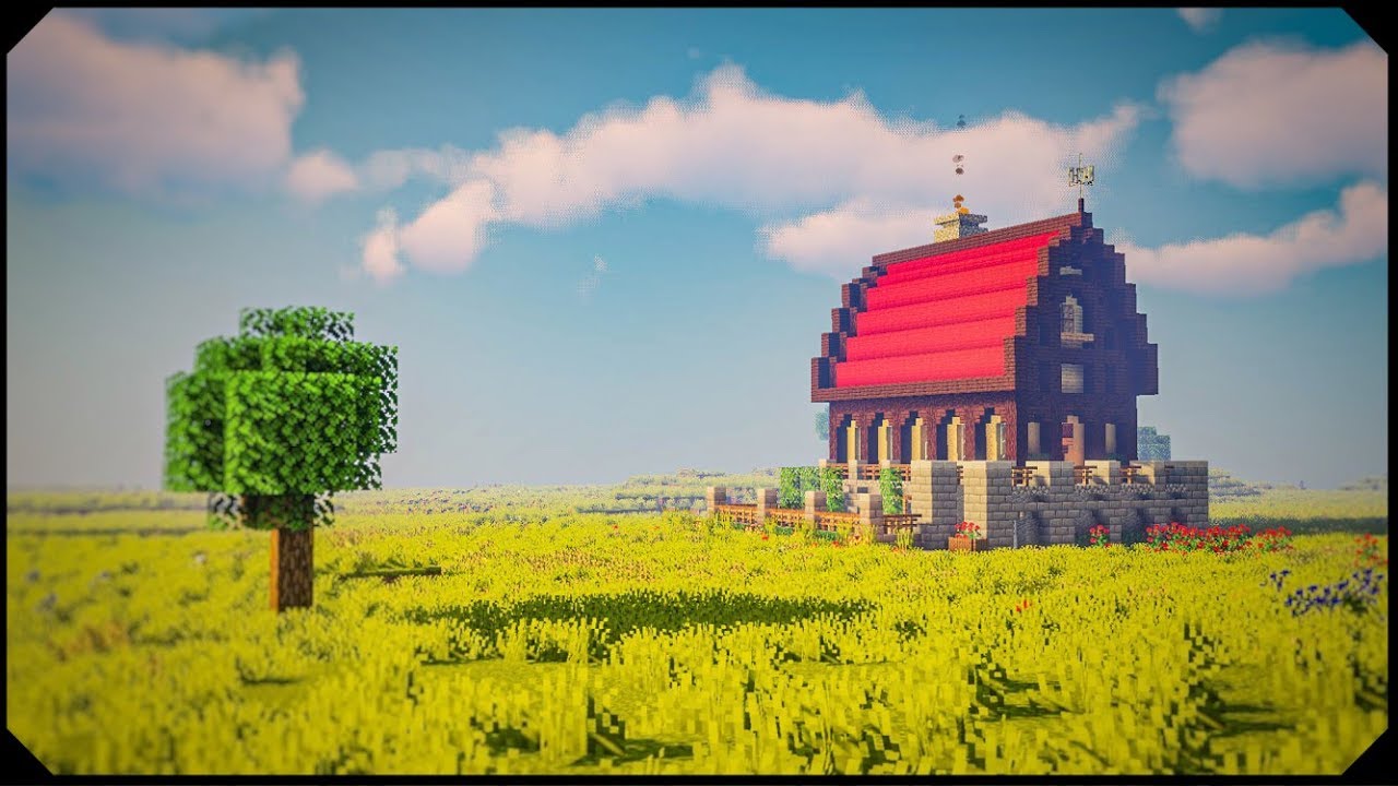 Minecraft: Farmhouse [Tutorial] - YouTube