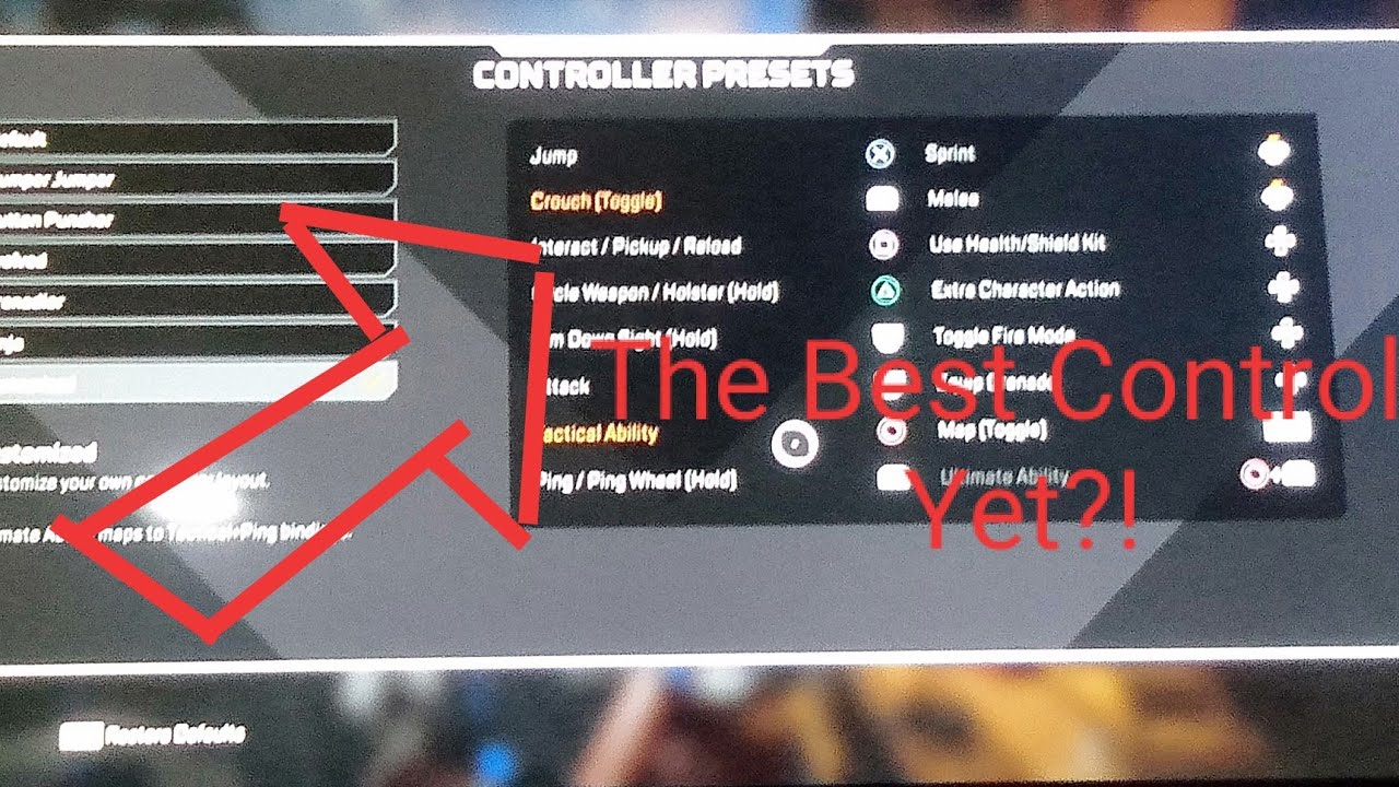 Why this is the Best CONTROLS to play Apex with | Apex Legends - YouTube