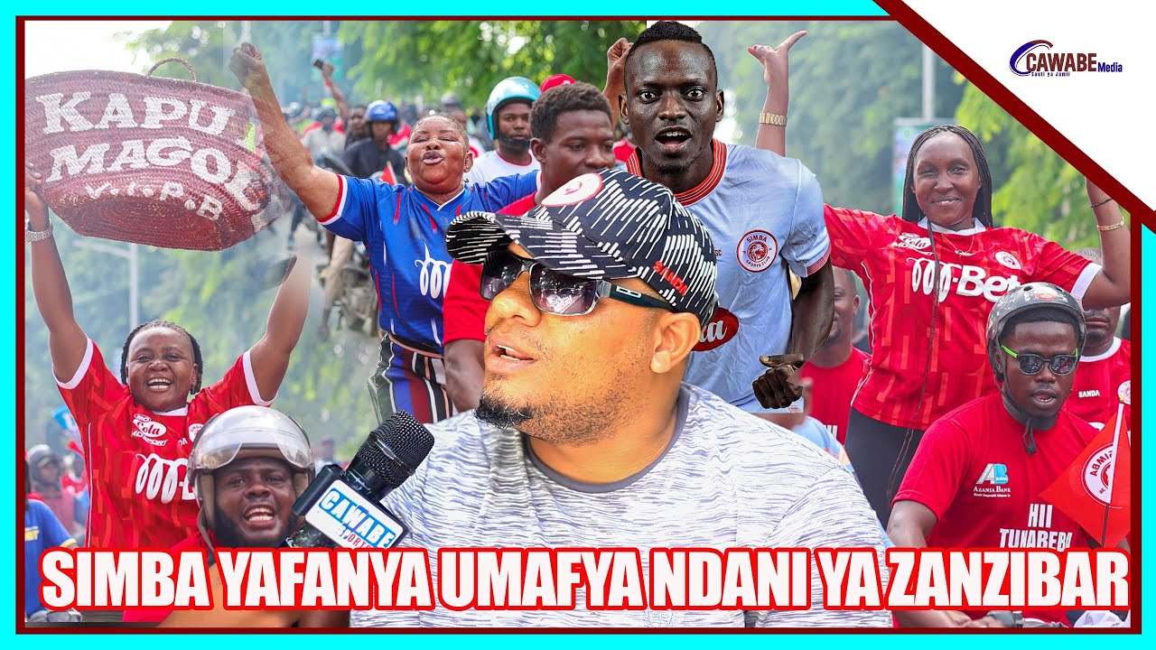 SIMBA YAFANYA BALAA NDANI YA ZANZIBAR| YAFUNGA MITAA NI BALAA MWARABU ...