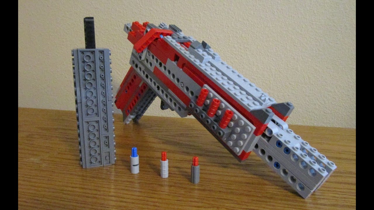 Lego BOLT Pistol (Working) - YouTube