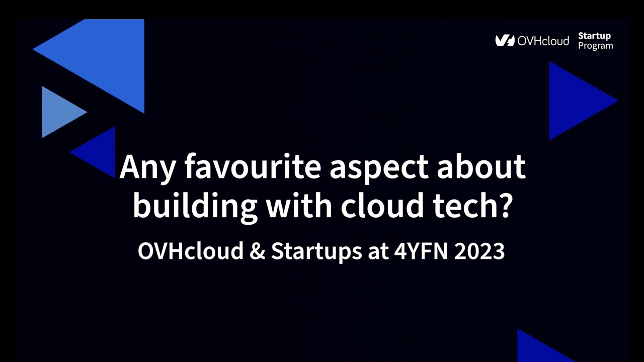 #4YFN | OVHcloud Startup Program at 4YFN 2023 (Part3) - YouTube