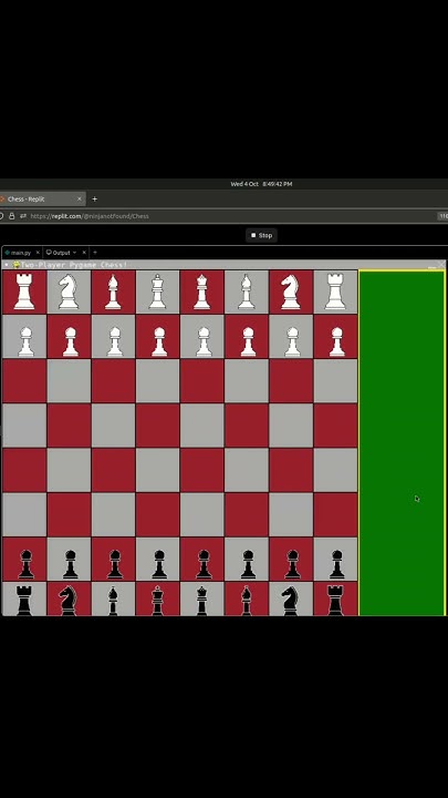 Coding a Python chess game using pygame library. #python - YouTube