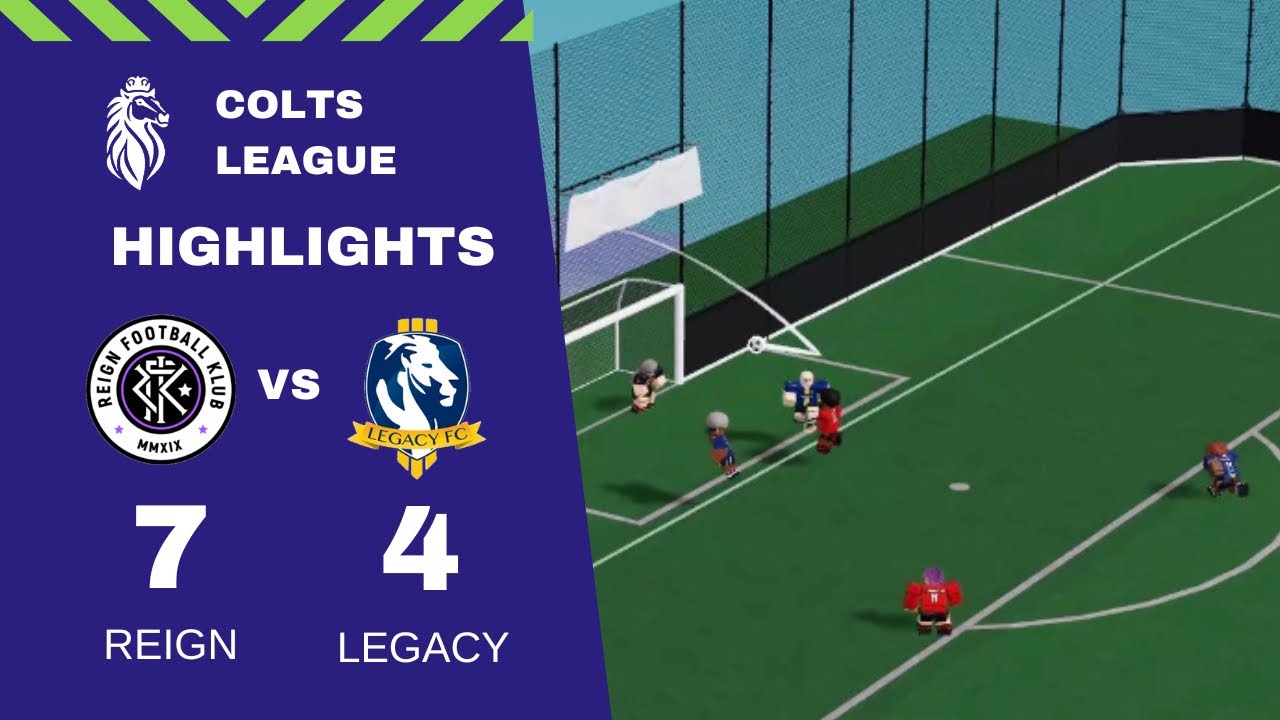 Reign 7-4 Legacy | Colts League Season 1 Match Highlights - YouTube