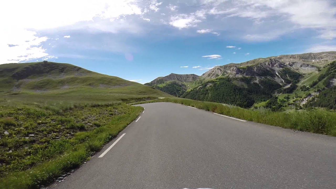 Col de la Bonette South Descent (part 1) - YouTube