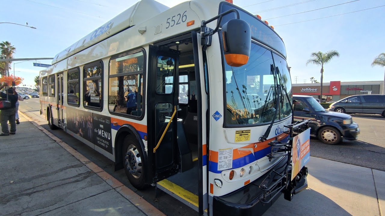 OCTA 2007 New Flyer C40LFR #5526 - YouTube