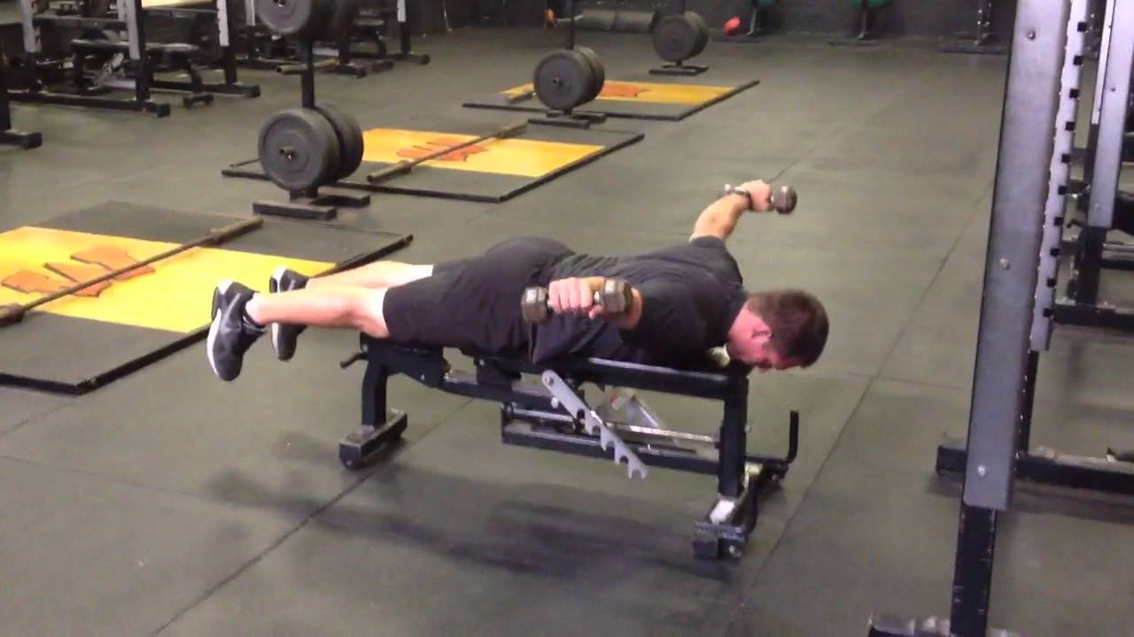 Bench Fly Raise - YouTube