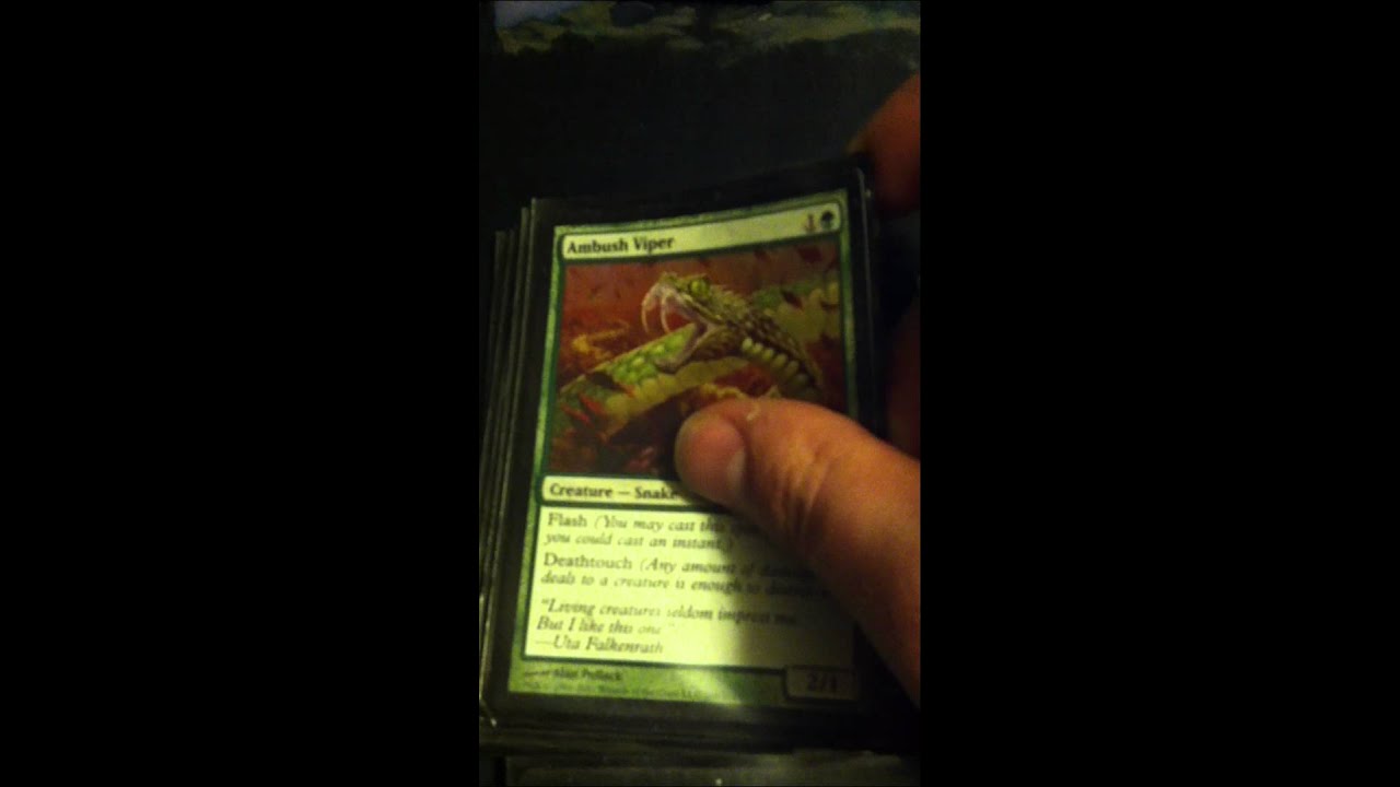 Deathtouch magic the gathering - YouTube