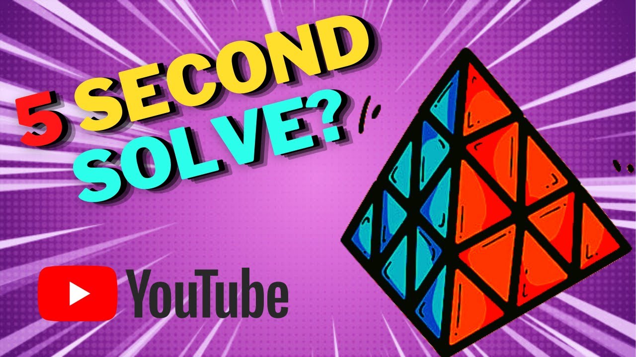 How To Solve Pyraminx In 5 Seconds - YouTube