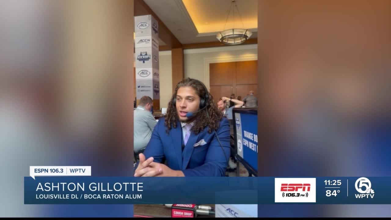 Ashton Gillotte excited for new role with Louisville - YouTube