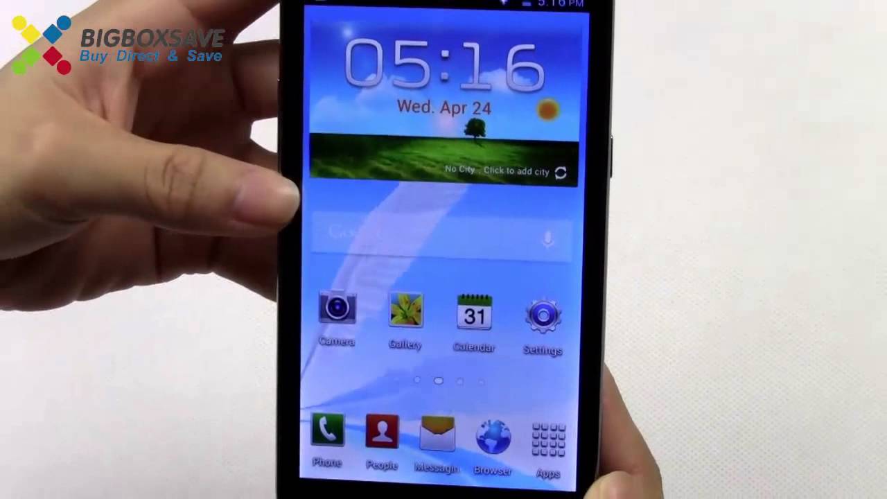 Note II H7189 MTK6589 Quad Core Android Mobile Phone - YouTube