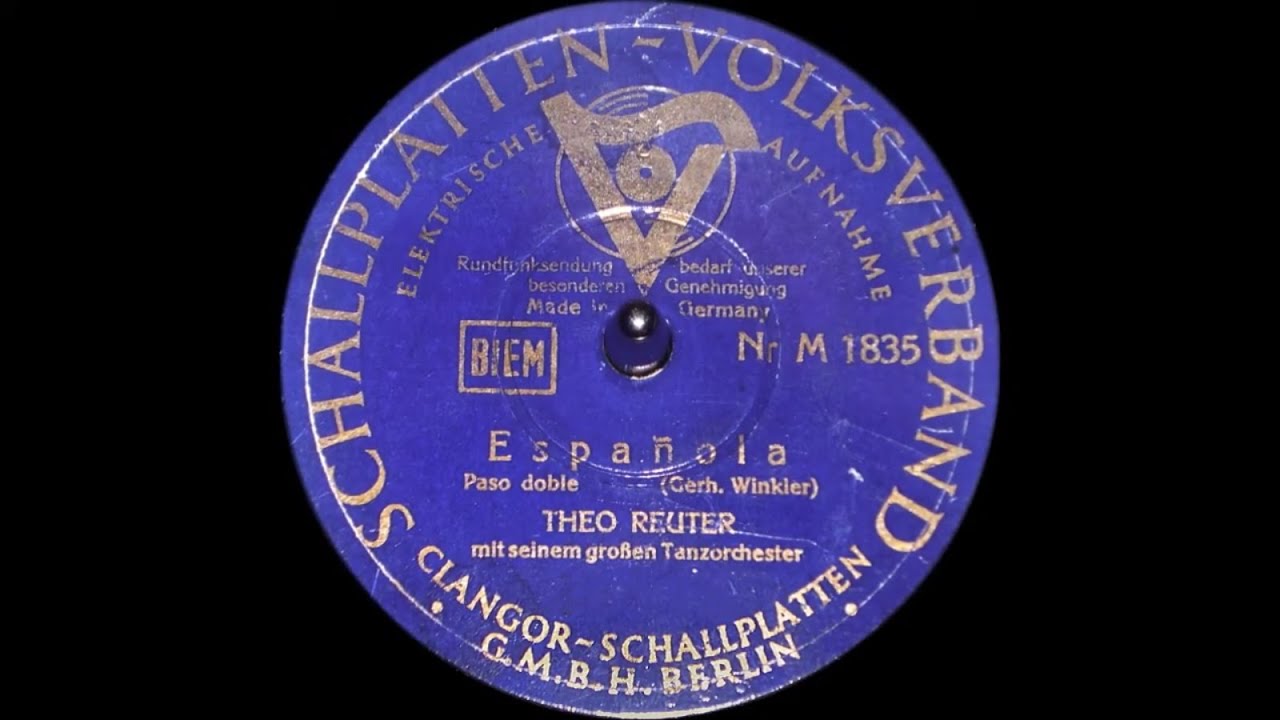 Española - Clangor M 1835 - ca. 1940/41 - YouTube