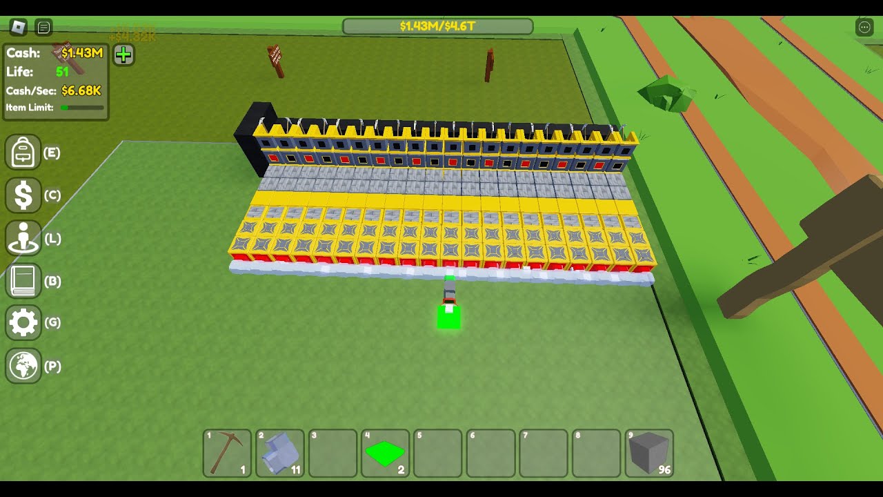 The best cobble farm in block tycoon! | Roblox block tycoon - YouTube