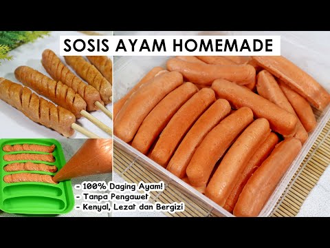 RESEP SOSIS AYAM HOMEMADE - Mudah dan Anti Ribet!