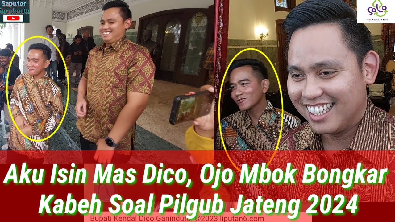 Gibran Malu Ngumpet Dibelakang Dico Bupati Istri Artis, Ditanya Duet ...